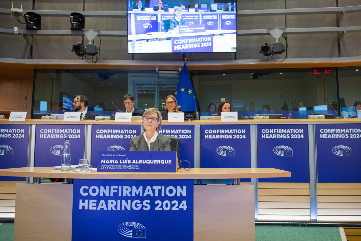 European Commissioner-designate for Financial Services and the Savings ...